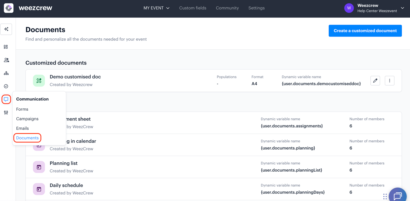 Discovering the Documents Module